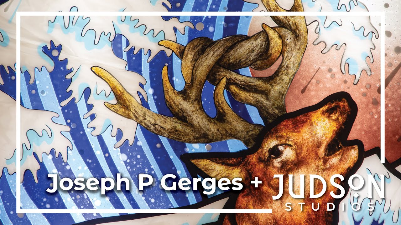 Fused Glass by Joseph P Gerges with Judson Studios - YouTube