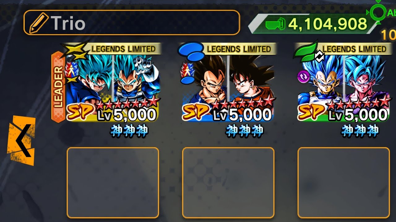 Triple Legends Limited Tag Goku&Vegeta!!! - YouTube