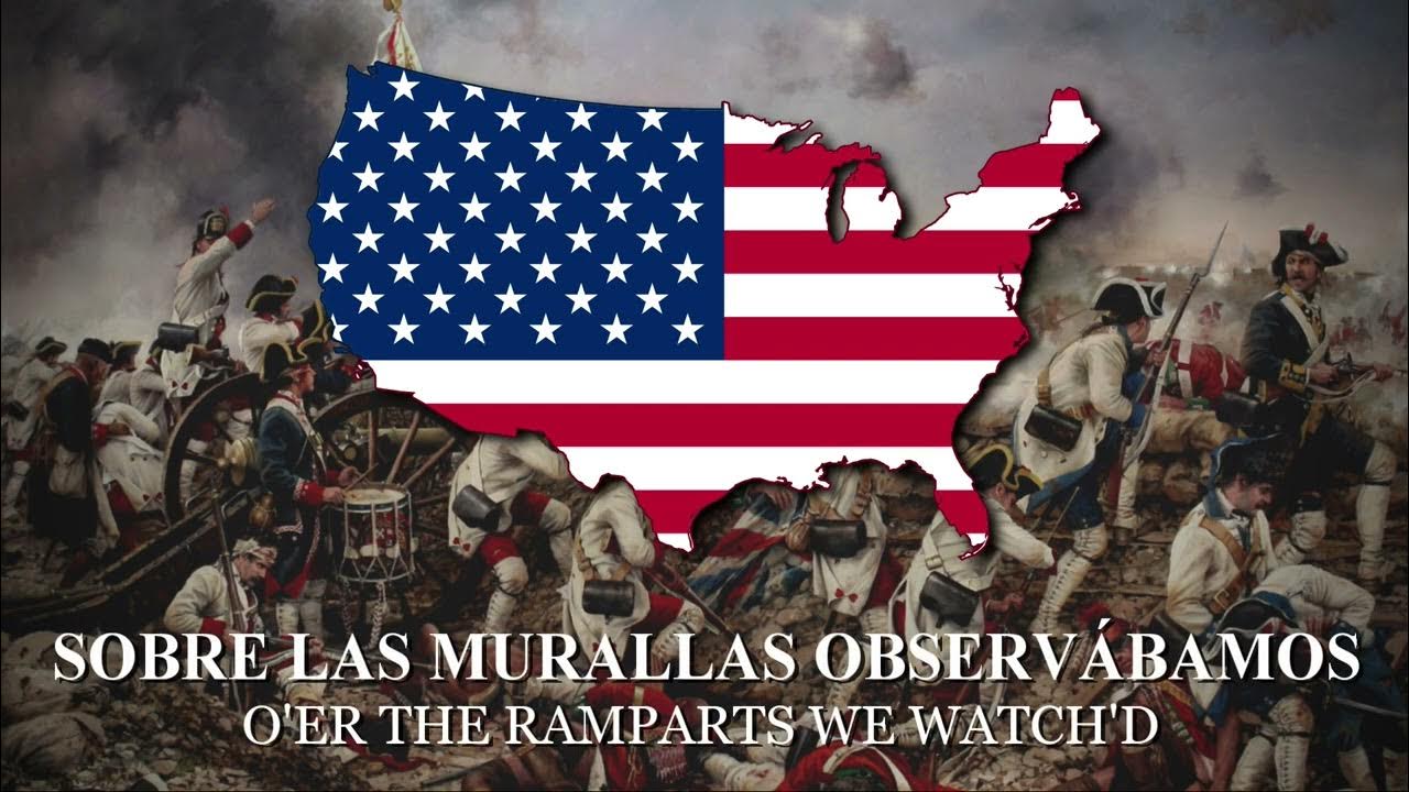 "El Pendón Estrellado" (The Star-Spangled Banner) - US National Anthem ...