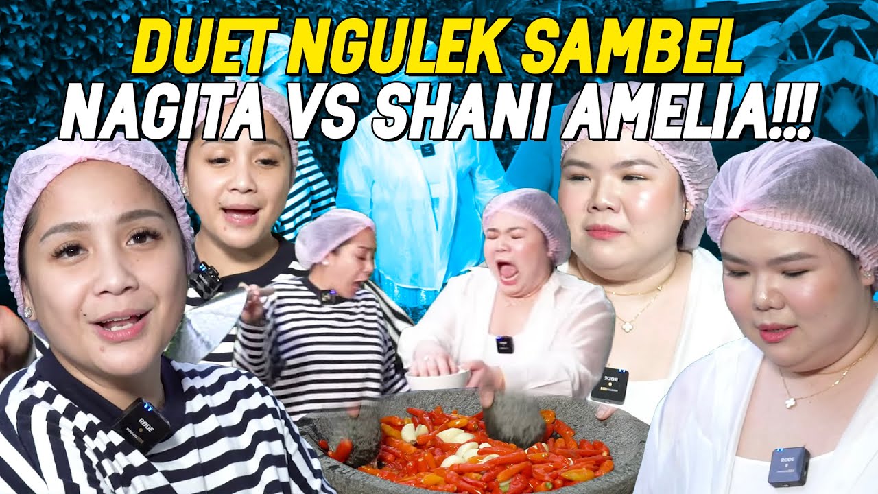 NAGITA NYERAH NGULEK SAMBEL SEKILO!!SHANI AMELIA BIBIRNYA JONTOR NEKAT ...