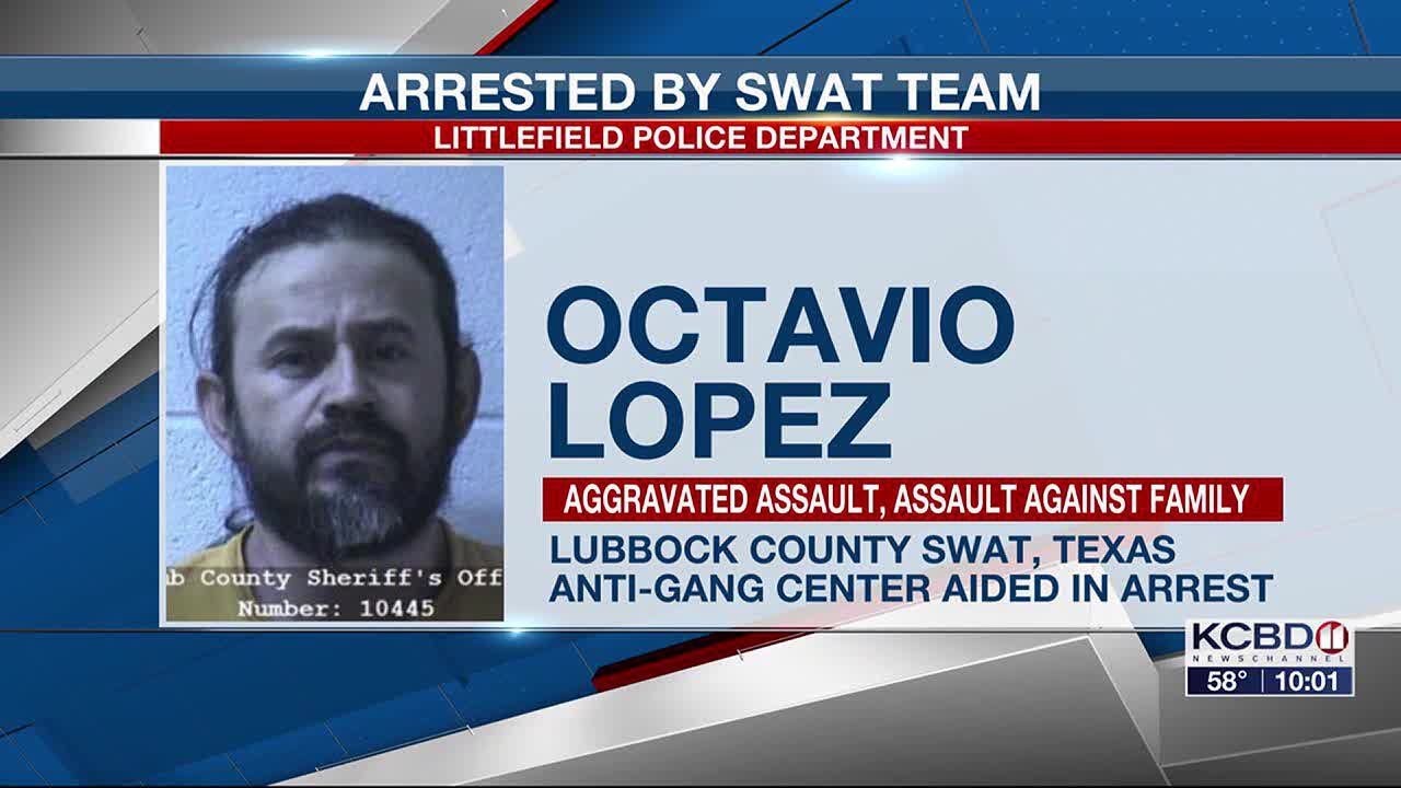 Littlefield man arrested by SWAT team - YouTube