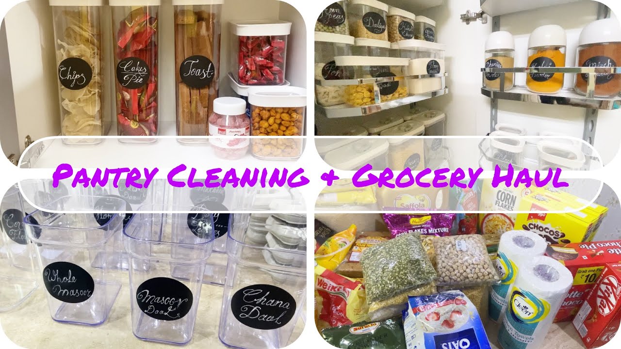 12 Amazing Tips to Organise Indian Pantry| Satisfying Pantry Deep ...