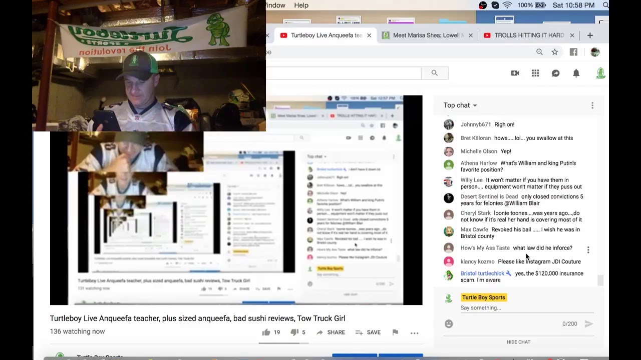 Episode #93 - Turtleboy Live Anqueefa teacher, plus sized Antifa, bad ...