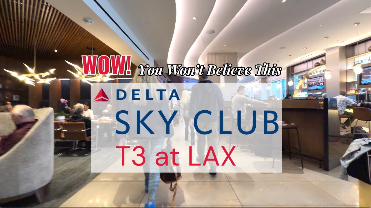 Delta Sky Club LAX | Delta Lounge at LAX | Delta Airline | Delta Sky ...