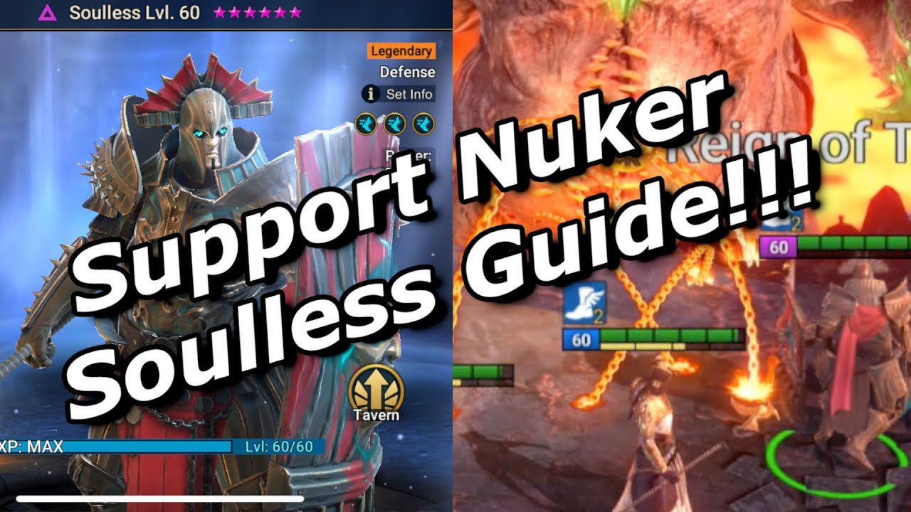 Soulless Champion Guide!!! Raid Shadow Legends - YouTube