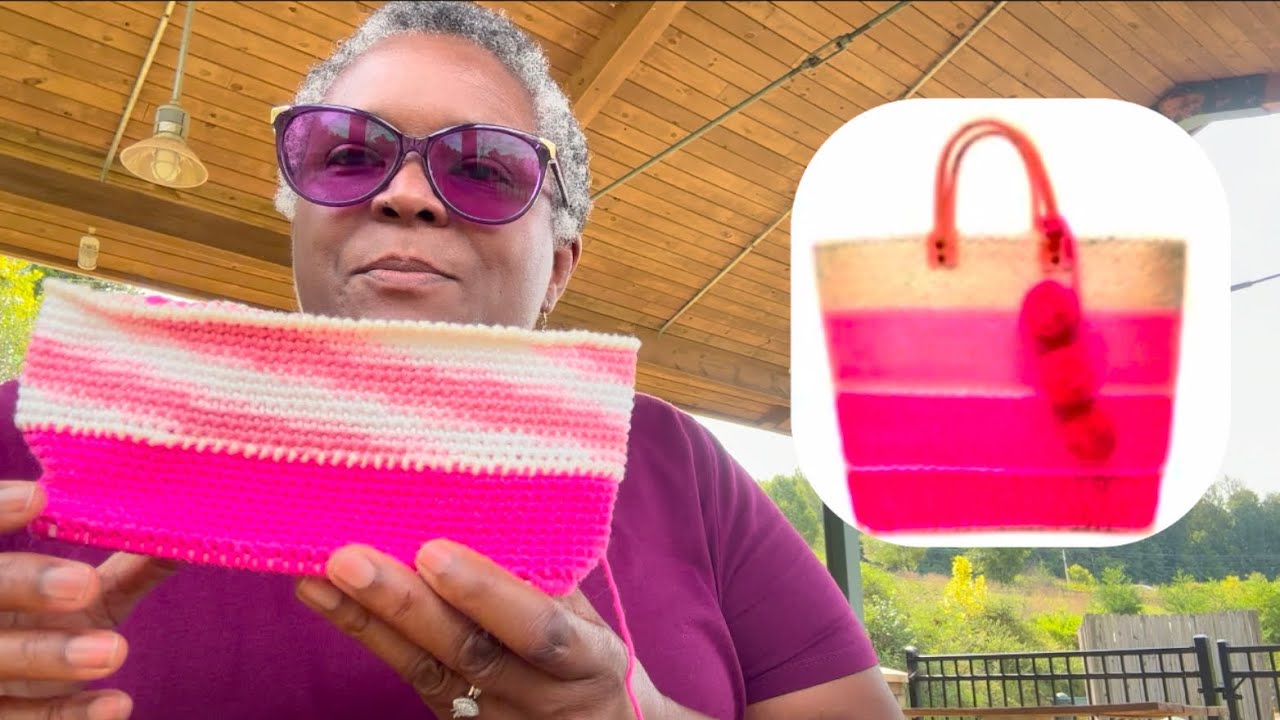 💜😃🧶 extra Elsbeth bag update! - YouTube