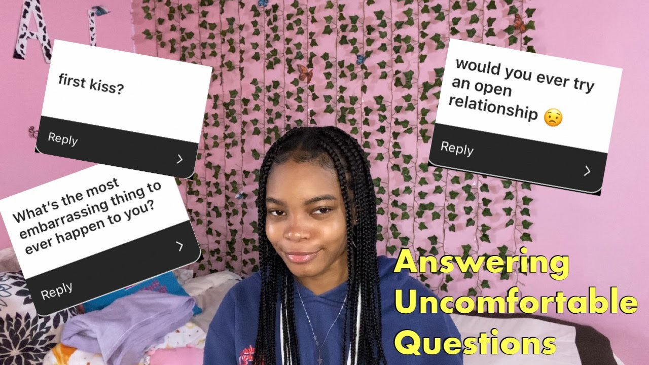 answering uncomfortable question... - YouTube