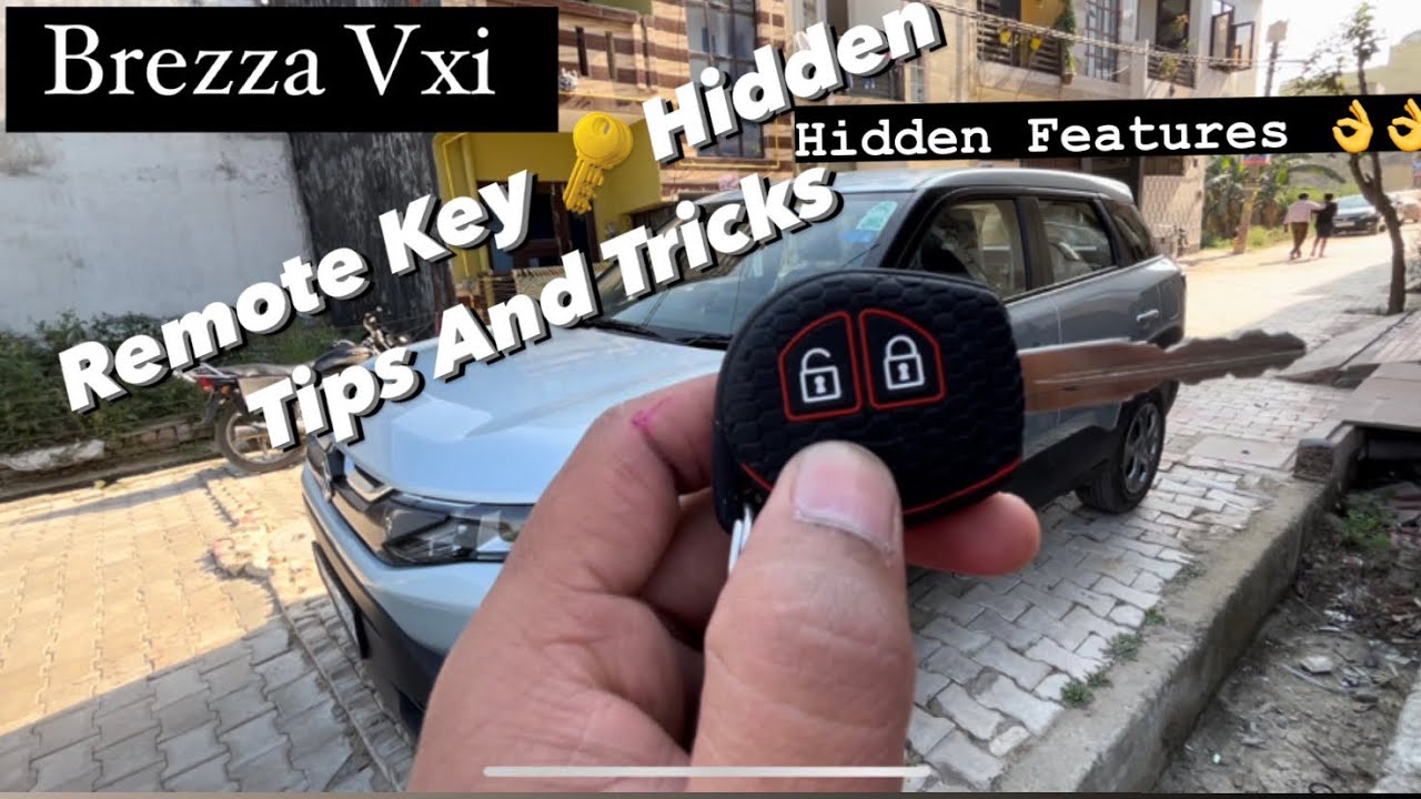 Brezza Vxi 2023 Facelift | Remote key 🔑 Hidden Tips And Tricks and ...