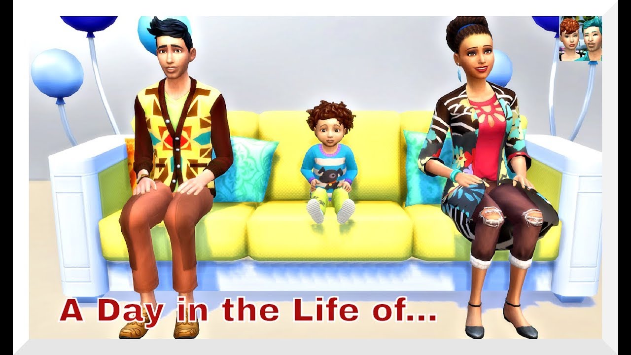 SIMS 4 VIDEO | A DAY IN THE LIFE OF | THE BHEEDA FAMILY - YouTube