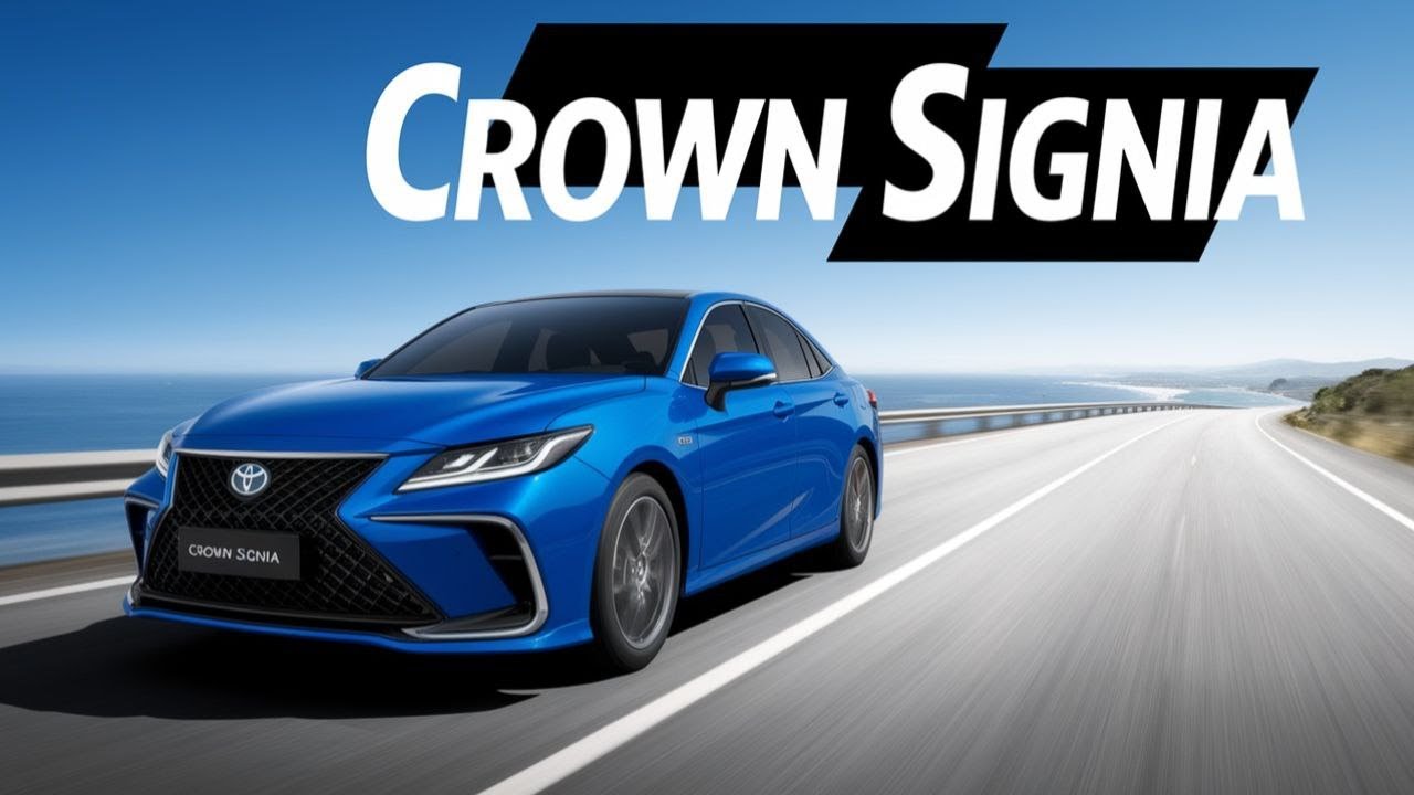 Toyota's SECRET Crown Signia Feature - YouTube