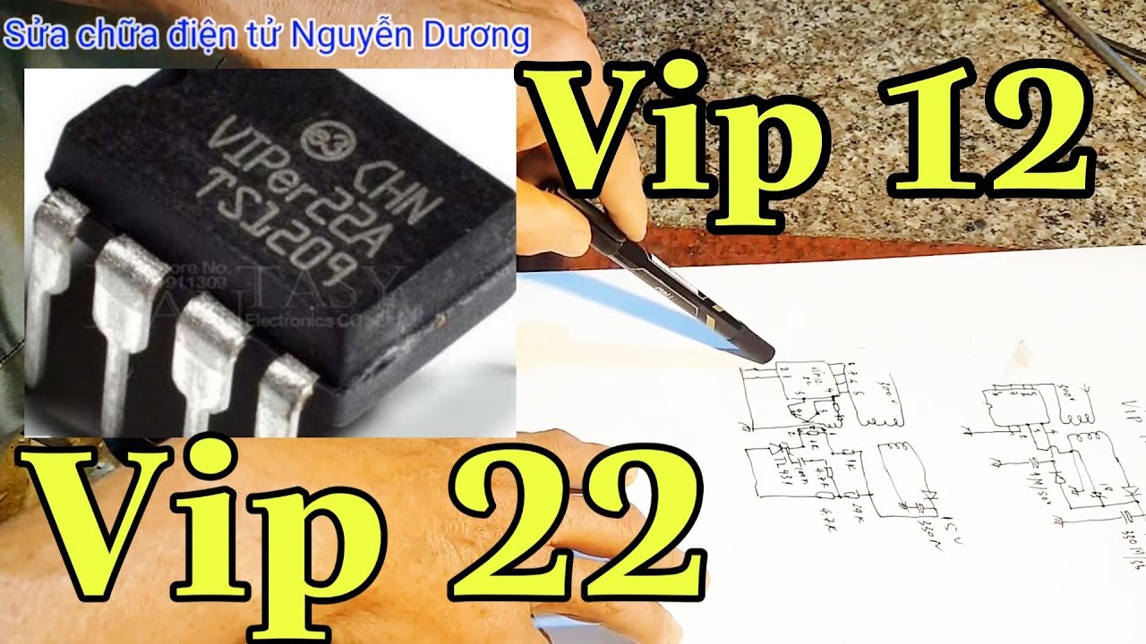 Có thể bạn chưa biết Ứng dụng Vip 12, Vip 22 trong mạch nguồn bếp từ ...