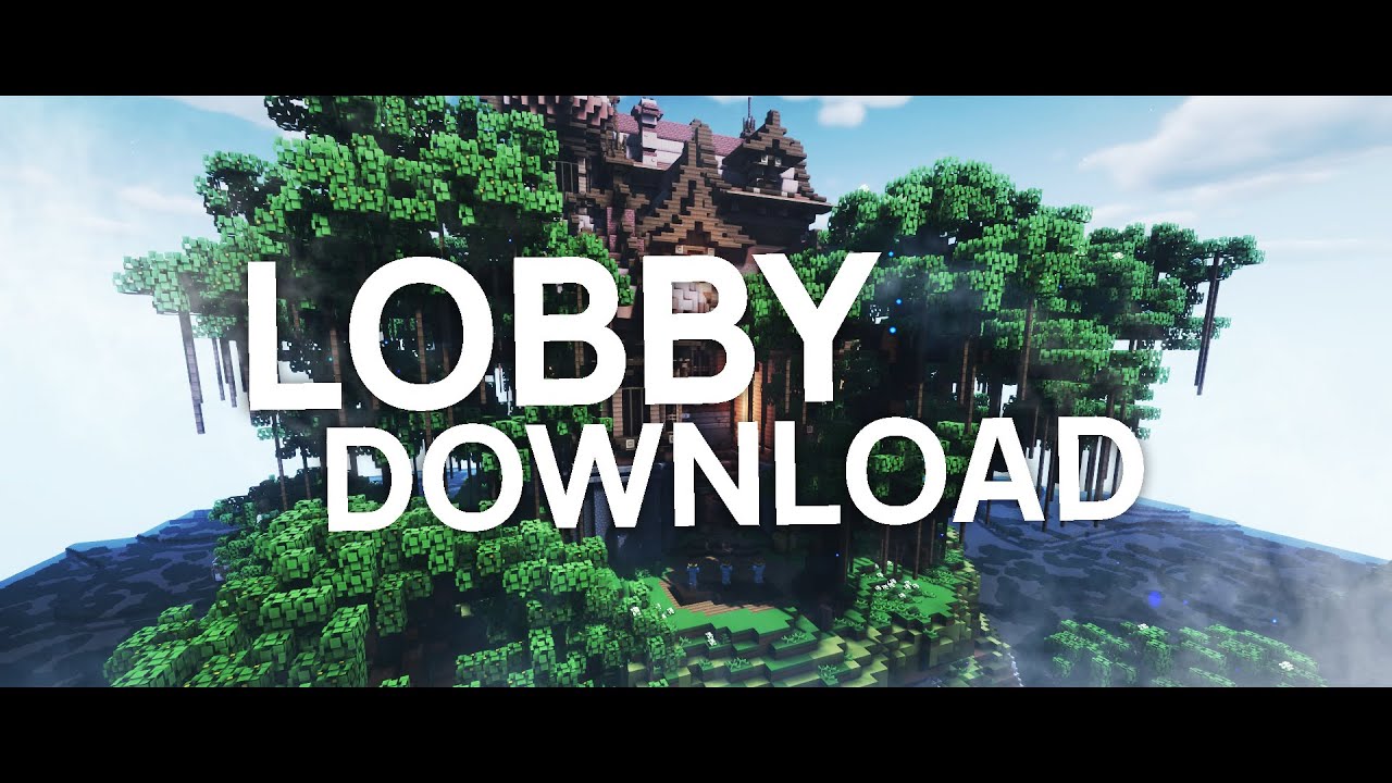 Minecraft Lobby / HUB + FREE DOWNLOAD LINK - YouTube