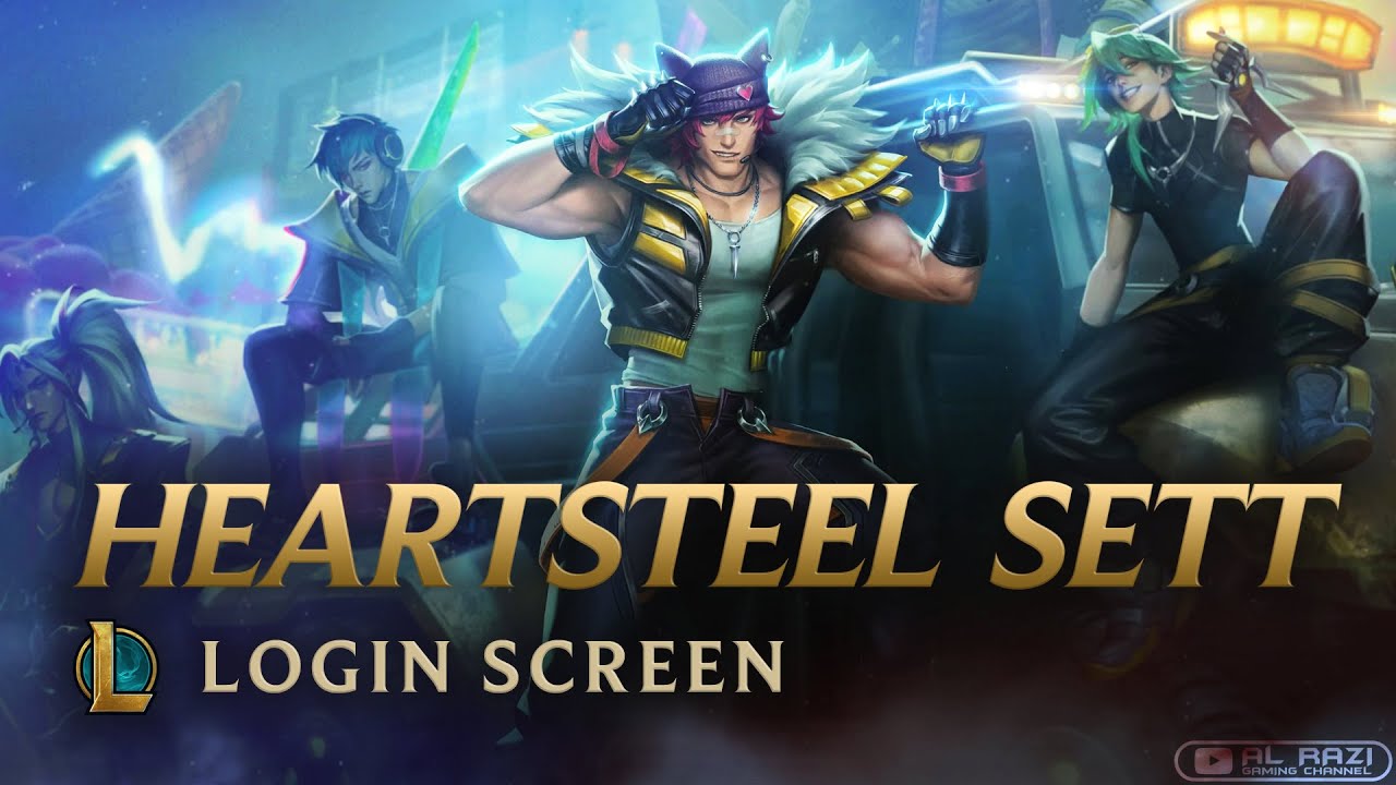 Heartsteel Sett | Login Screen - League of Legends [4K 60fps Animated ...