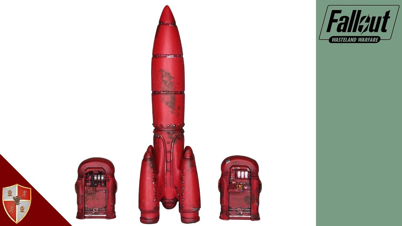 Fallout Wasteland Warfare Painting: Red Rocket - YouTube