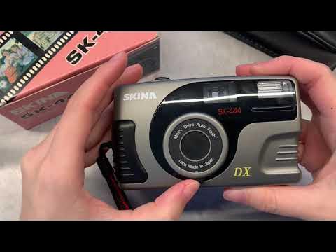 Пленочный фотоаппарат Skina SK - 444 - YouTube