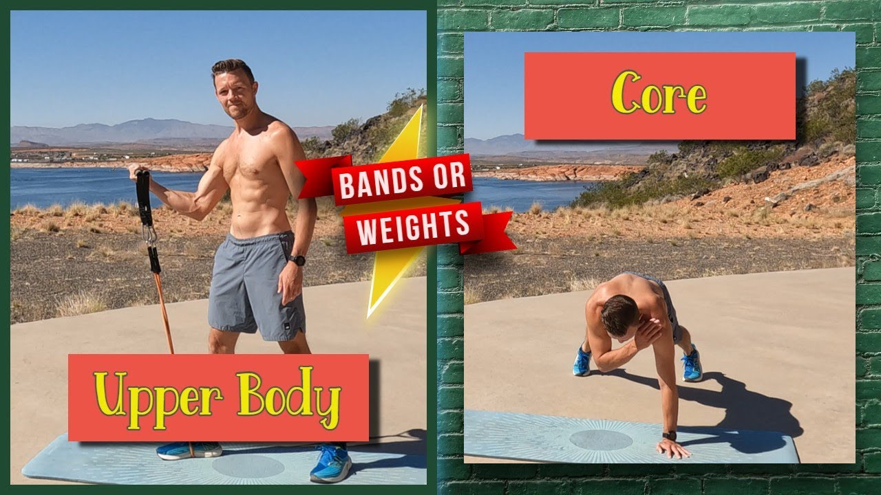 Amazing 30 Minute Upper Body & Core Workout (With Bands or Weights) At ...