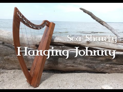 Hanging Johnny on Celtic Folk Harp - YouTube