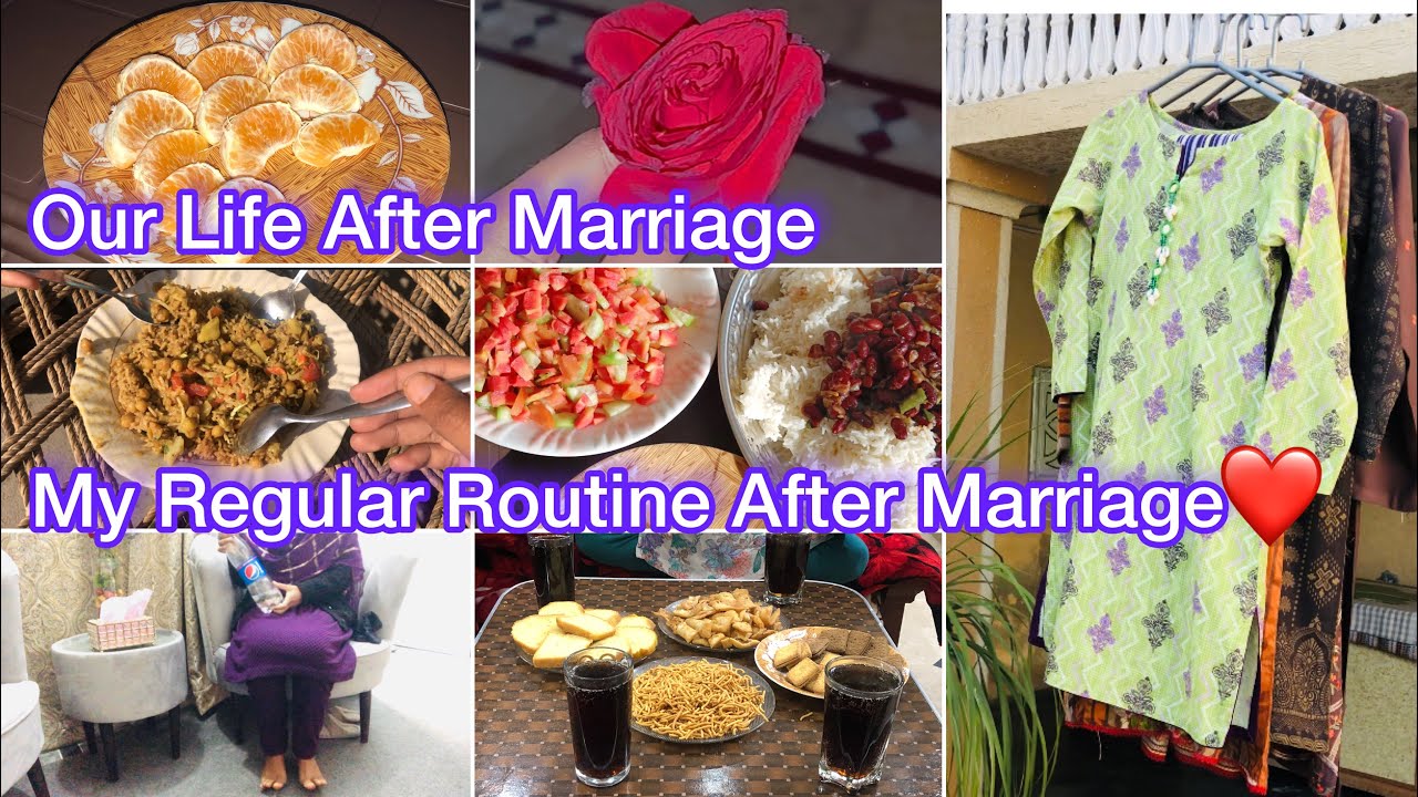 My Daily Routine After Marriage ️ Our Life After Marriage 😍 - YouTube