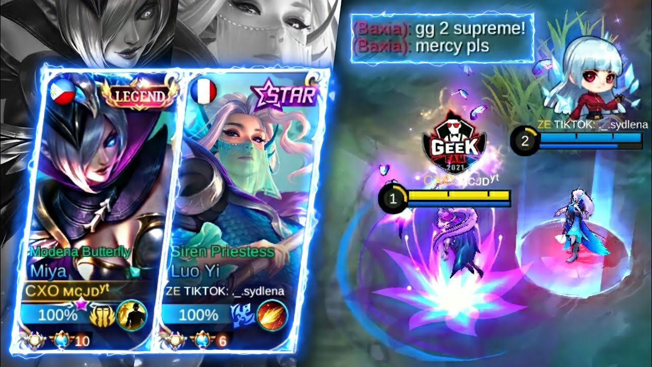 MIYA BEST BUILD & EMBLEM 2022 | MIYA MODENA BUTTERFLY (LEGEND SKIN ...