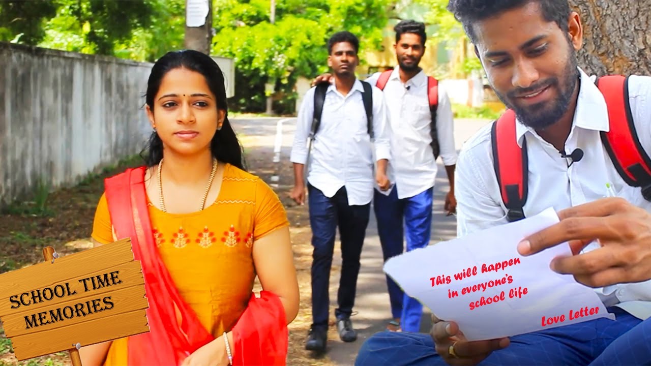SCHOOL TIME LOVE LETTER SCENE | RECREATING THE MEMORIES - YouTube