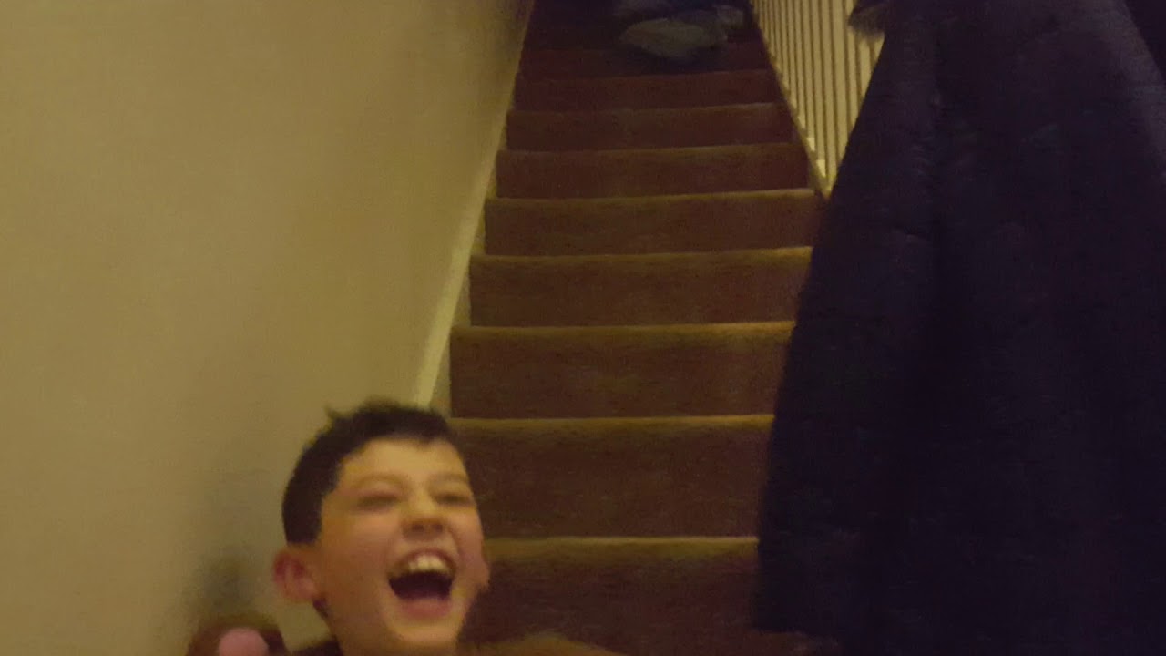 SLIPPING STAIRS!!!!! INJURY INVOLVED - YouTube