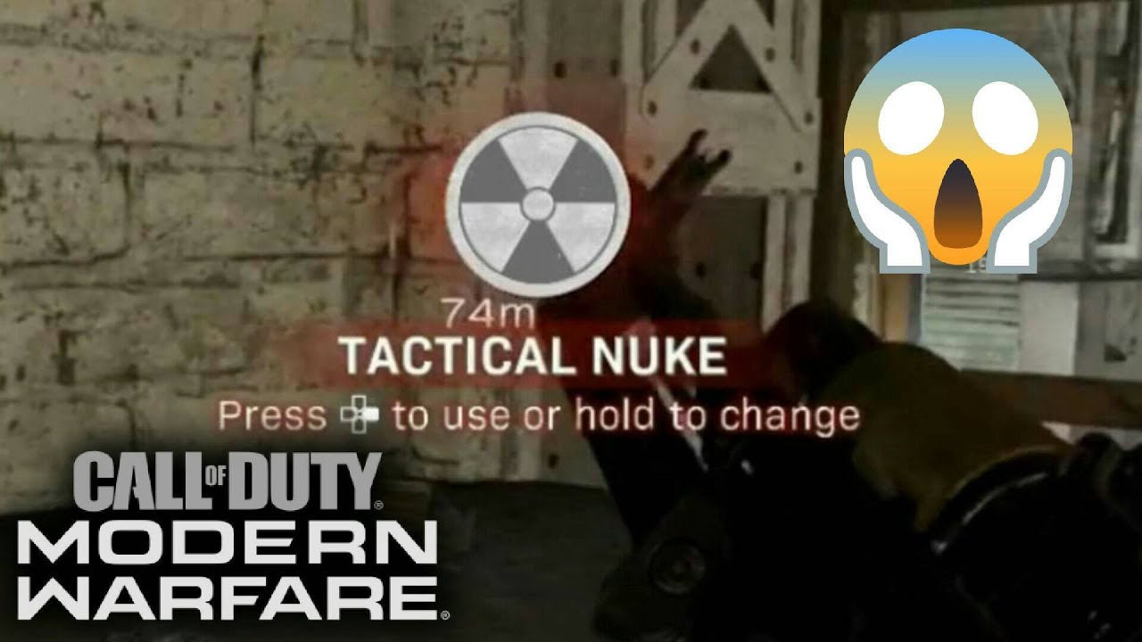 Tactical Nuke on Call of Duty Modern Warfare! - YouTube