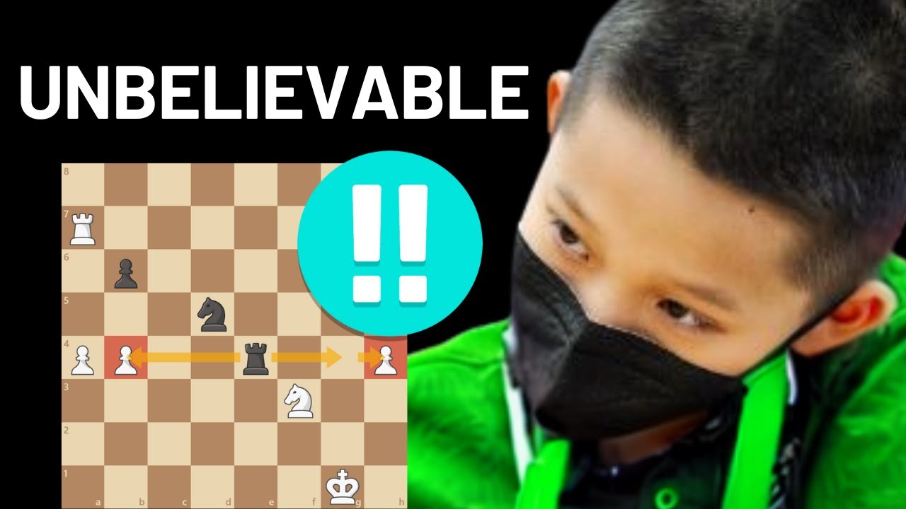 Most INSANE 8 Year Old Chess Player In History - YouTube