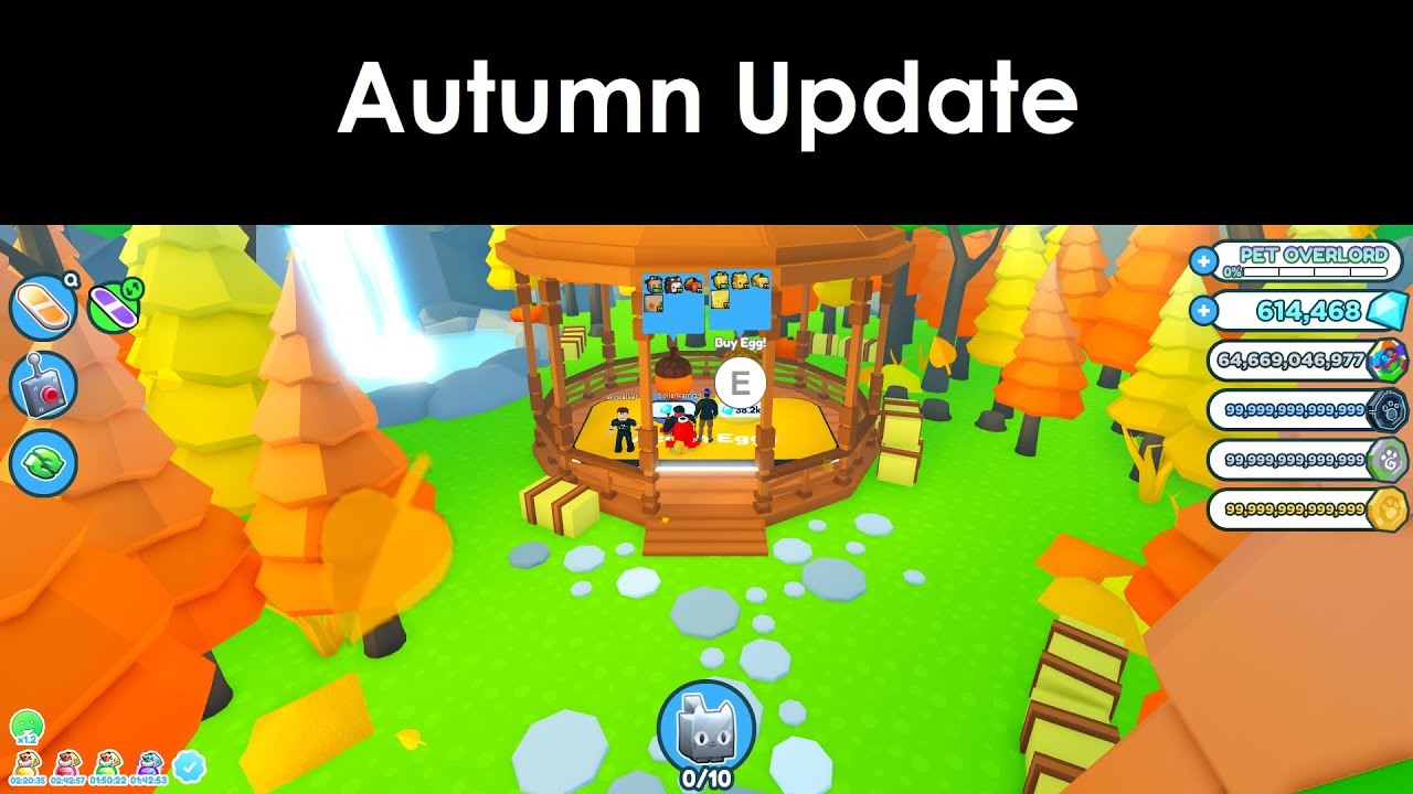 Previewing Pet Sim X Autumn Update - YouTube