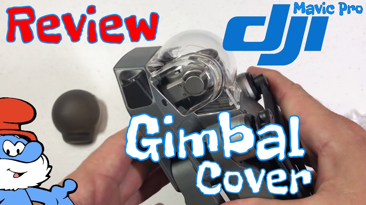 Dji Mavic Pro - Gimbal Cover Replacement Comparison and Glare - YouTube