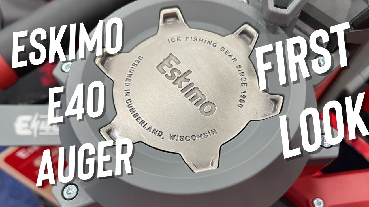 Eskimo E40 Electric Auger - First Look Review - YouTube