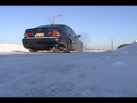 Lexus IS300 Mazzuri V1 Header w/ HKS HI-Power Exhaust Clip - YouTube