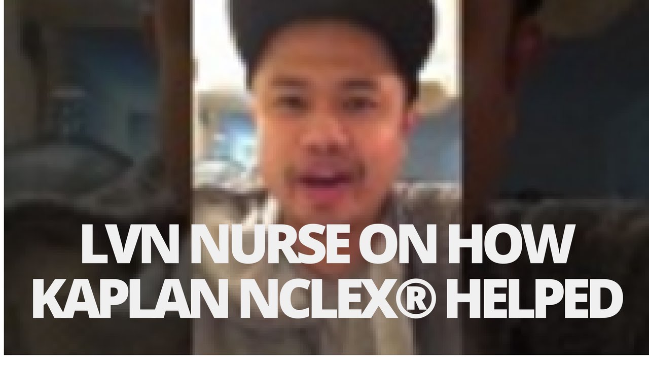 Kaplan NCLEX® Success Story - Nick - YouTube