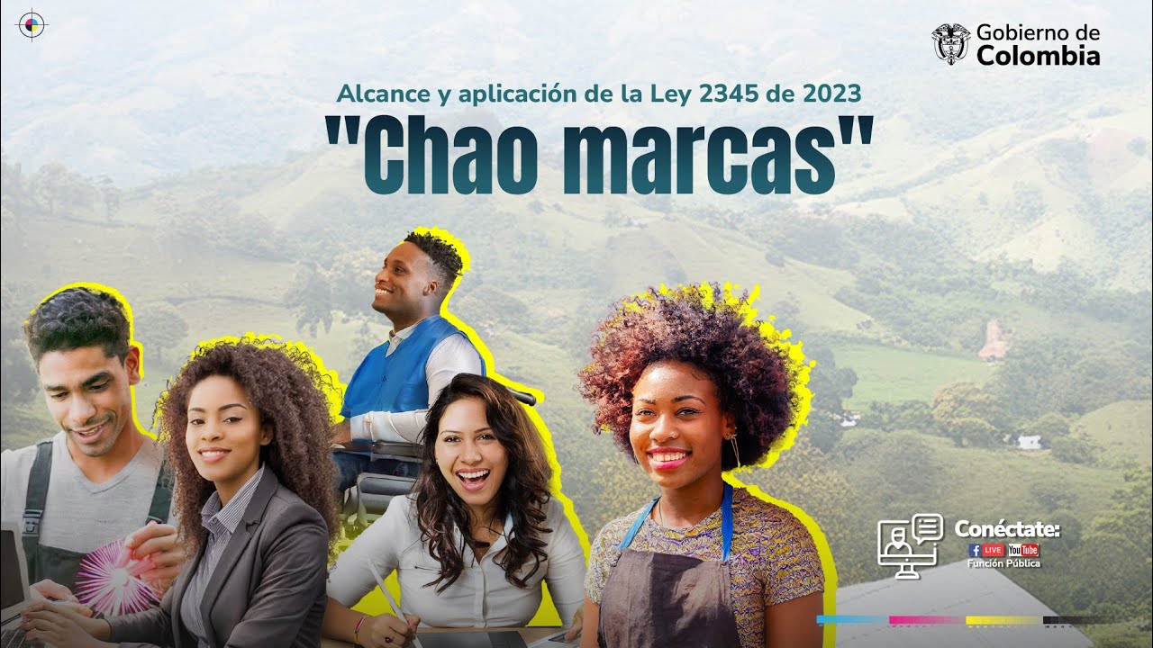 Alcance y aplicación de la Ley 2345 de 2023 ‘Chao marcas’ - YouTube