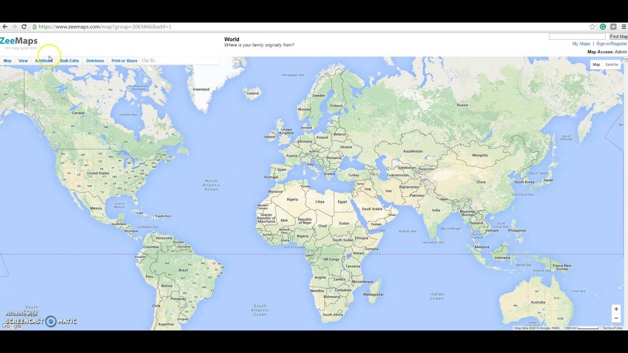 TUTORIAL- ADD A MARKER ON ZEEMAPS - YouTube