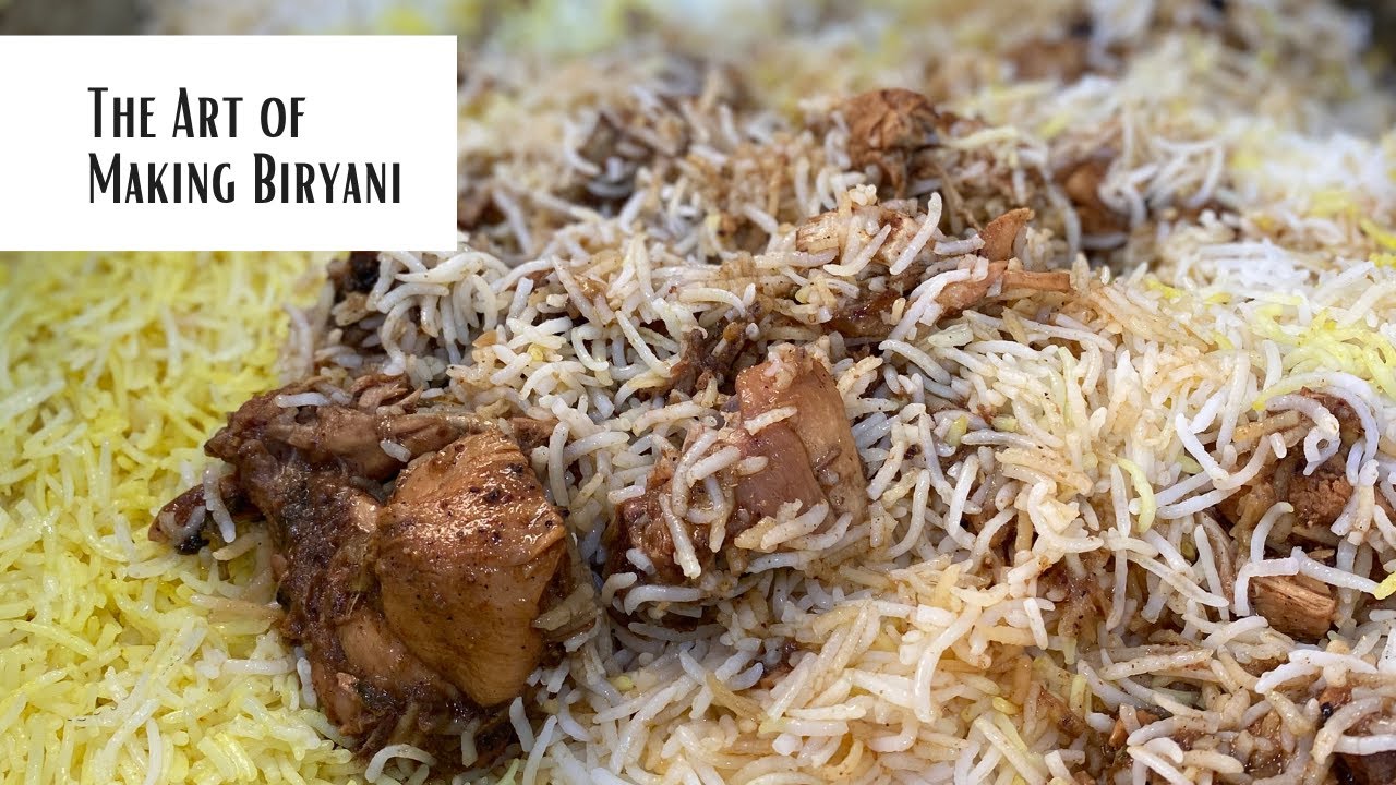 The ART of Making Biryani - YouTube