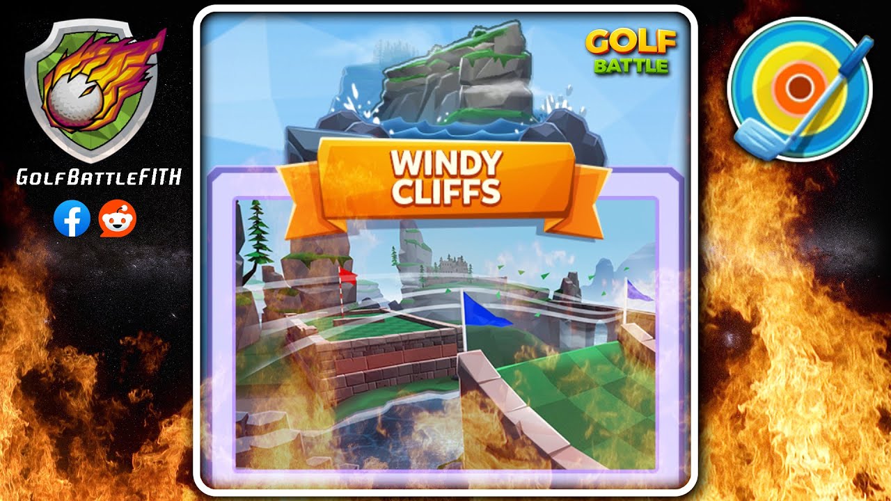 Golf Battle | Lucky Shots | Windy Cliffs - YouTube