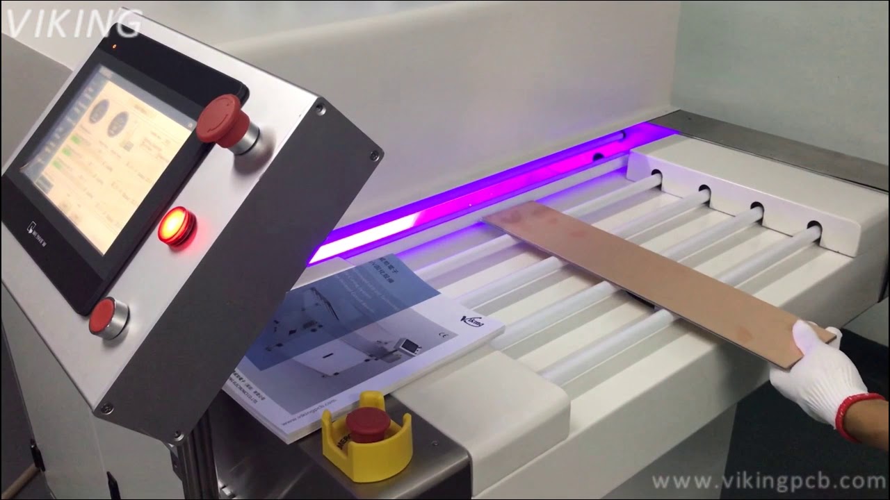 UV LED CURING MACHINE FOR PCB INDUSTRY - YouTube