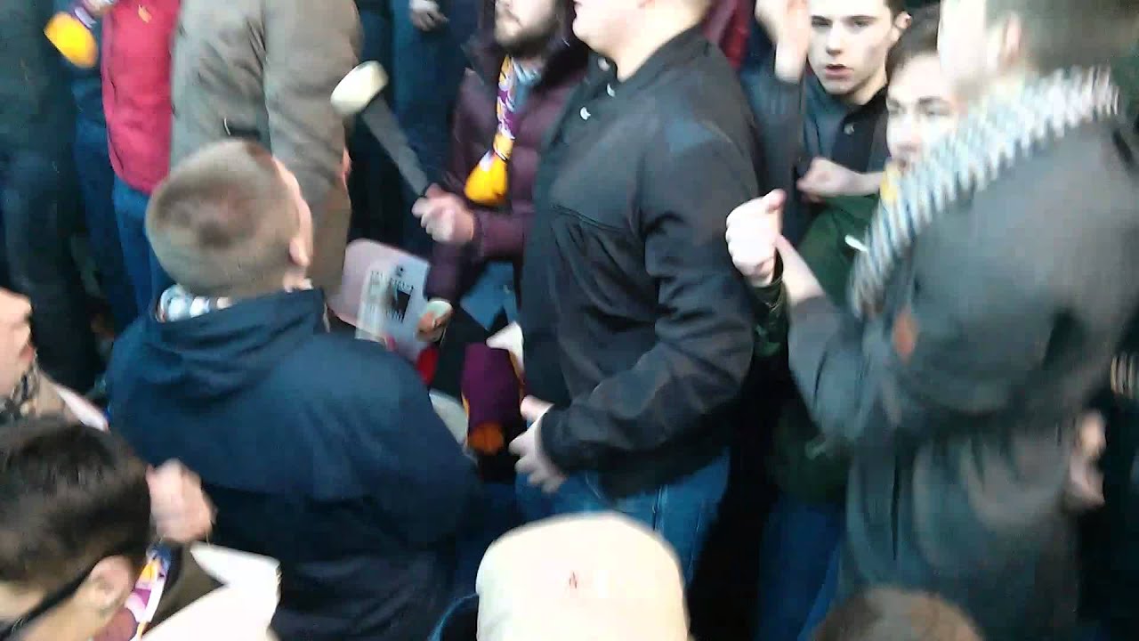 Motherwell fans at Hamilton 2 - YouTube