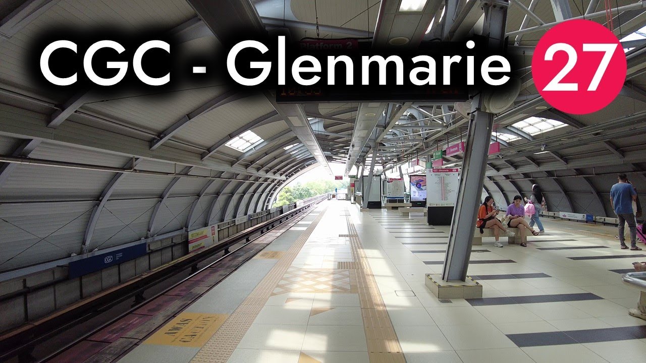 KJ27 CGC - Glenmarie LRT Station (Part 1) | Kelana Jaya Line - YouTube