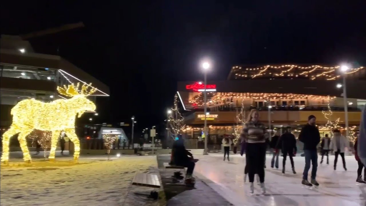 University District Public Skating Rink - YouTube