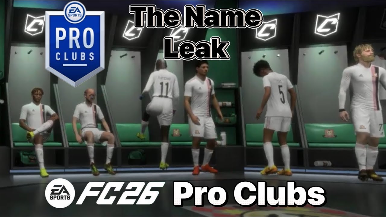 EA FC 26 Pro Clubs #2 The Name Leak - YouTube