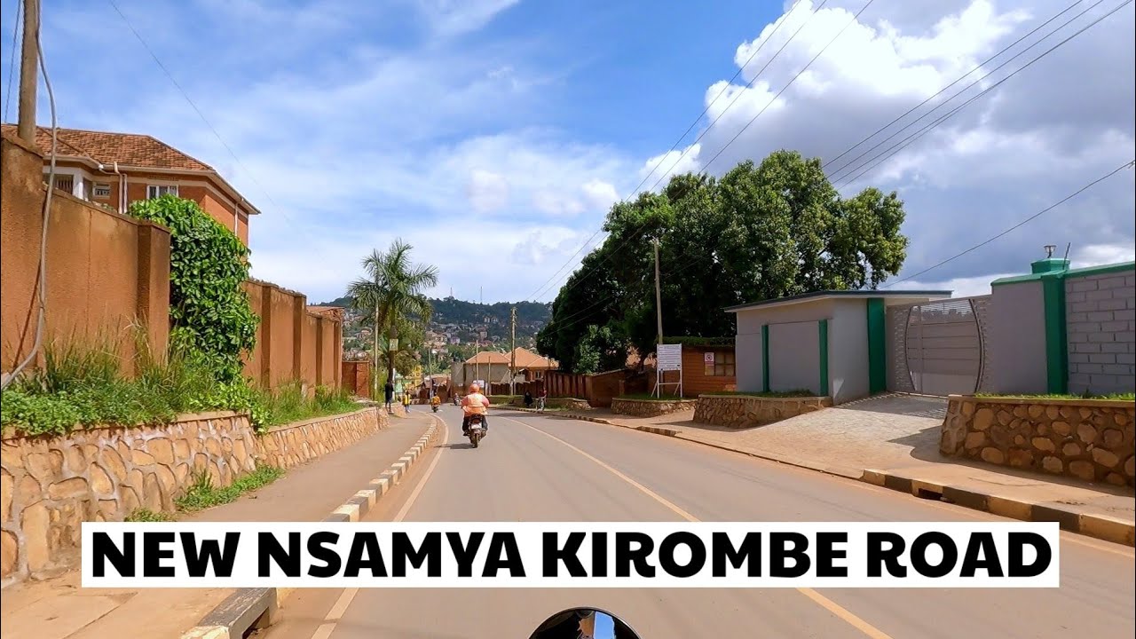 Newly Constructed Nsambya Kirombe Road To Buziga, Jinja Expressway ...