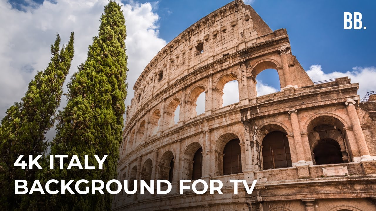 4K Italy Beautiful Landscapes in Italy & Relaxing Nature Sounds | 4K ...
