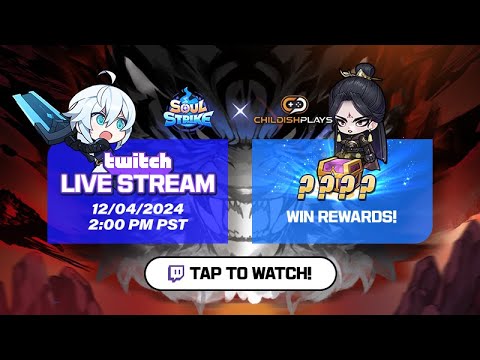 [Soul Strike] Nano Machine Collab Live Stream with ChildishPlays - YouTube