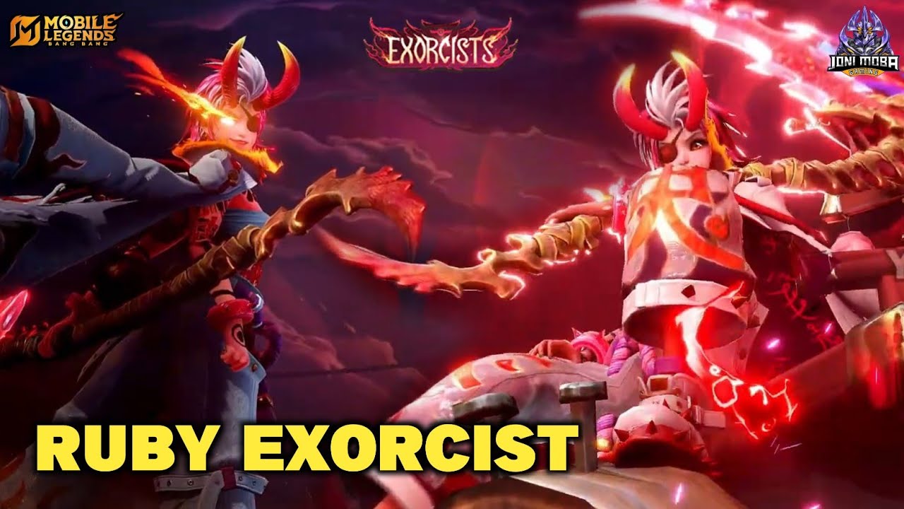 RUBY SKIN EXORCIST - ENTRANCE ANIMATION - MOBILE LEGENDS - YouTube