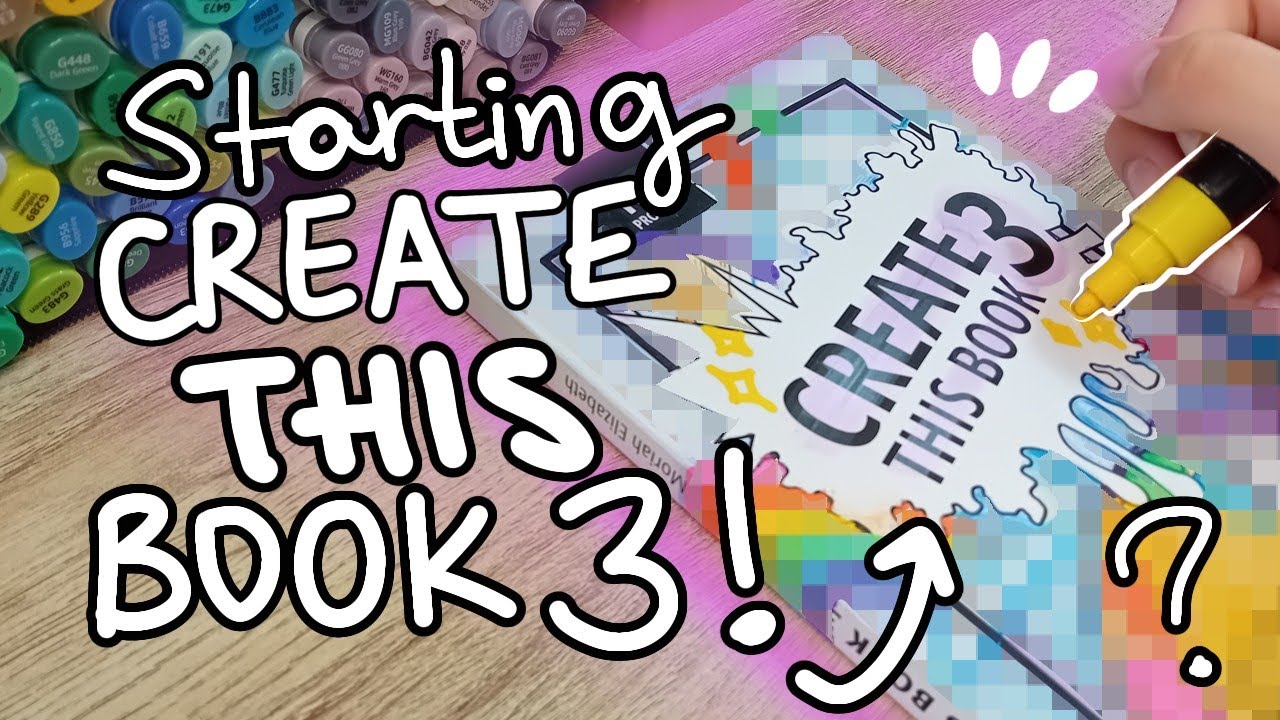 IT'S FINALLY HERE! Starting Create This Book 3!🎨 {ASMR unboxing ...