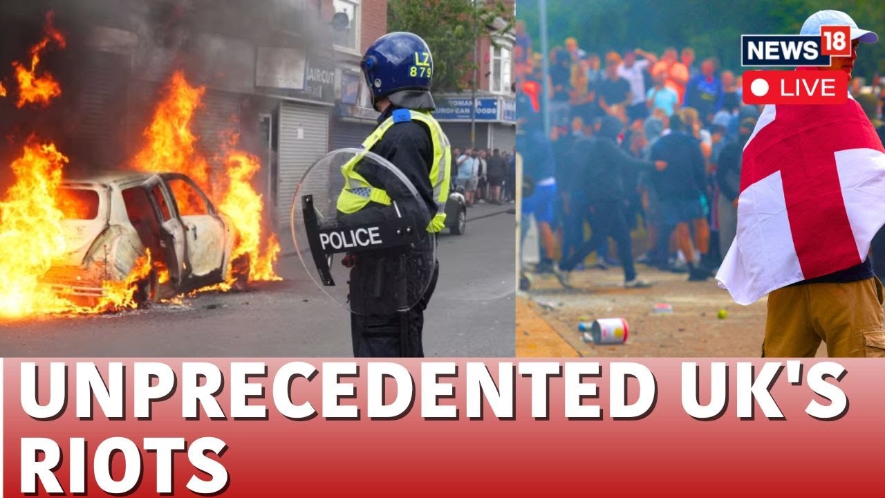 UK Riots Live | London Riots | UK Protest | UK Crisis | Anti ...