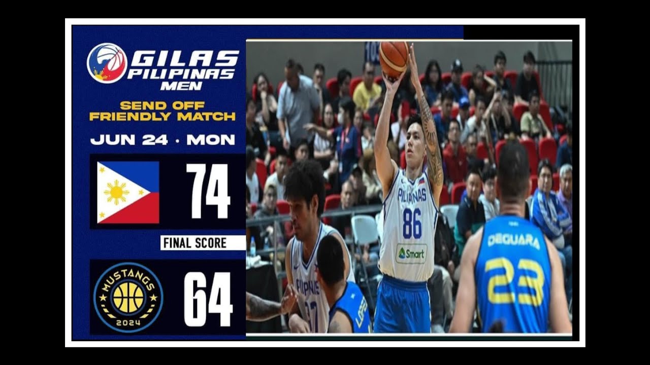 Gilas Pilipinas Vs Taiwan Mustang Full Game Highlights -June 24,2024 # ...