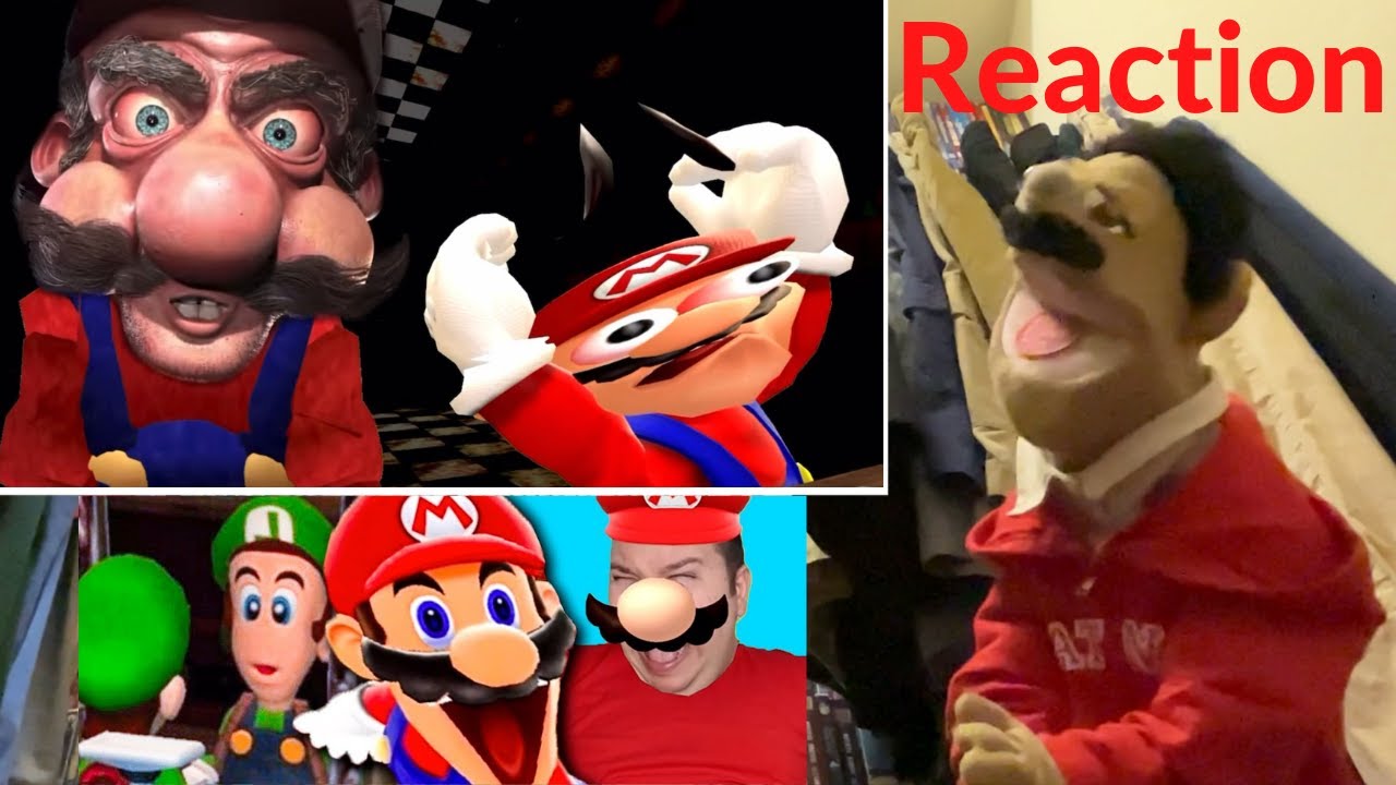 SMG4: Mario Reacts To Nintendo Memes 4 Reaction (Puppet Reaction) - YouTube