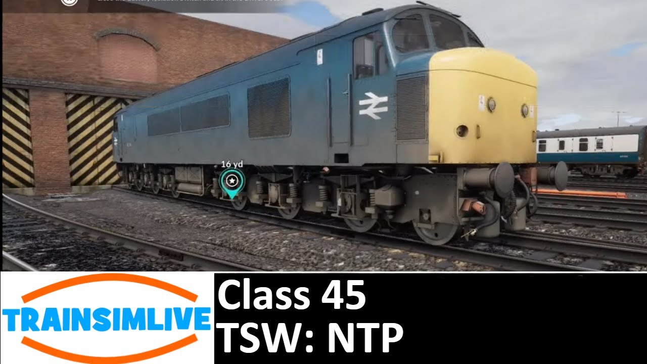 Train Sim World - Rescue Run - Class 45 On North Trans Pennine - YouTube